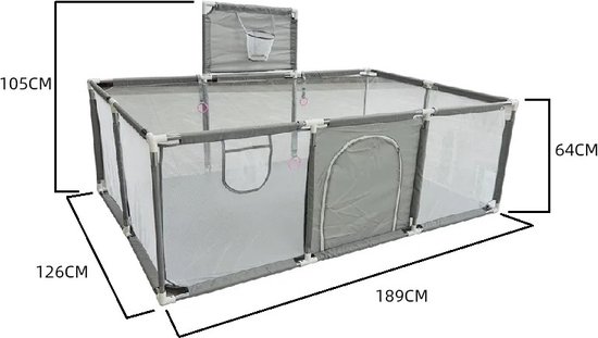 Baby Boxen - Indoor Baby Corralitos - Veiligheidsbarrières - Basketbal Baby Activiteit... | bol