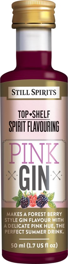 Still Spirits - Top Shelf - Pink gin - 50 ml | bol