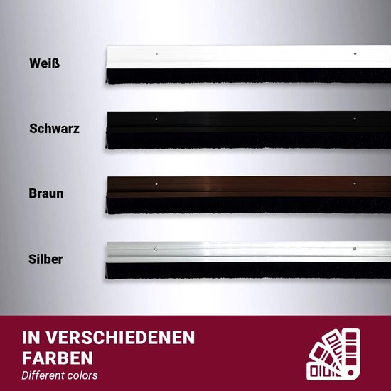 Tochtstrip - isolerende tochtstopper - deurstrip | bol