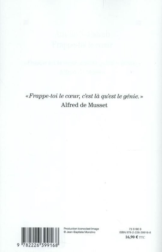 Frappe-toi le coeur (c ur), Amelie Nothomb | 9782226399168 | Boeken | bol