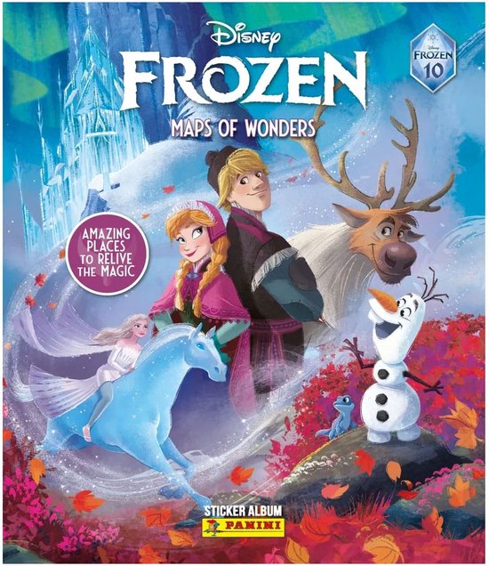 Frozen - Maps of Wonder Sticker Collection Album | bol