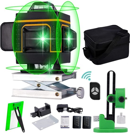 Equivera Laserwaterpassen - Kruislijnlaser - laserwaterpas ...