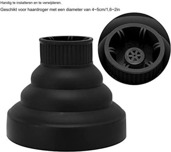 Diffuser opzetstuk - Diffuser fohn krullen - Diffuser fohn universa ...