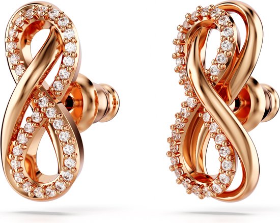 Swarovski Hyperbola 5684085 - Dames - Oorknoppen - Roségoud | bol
