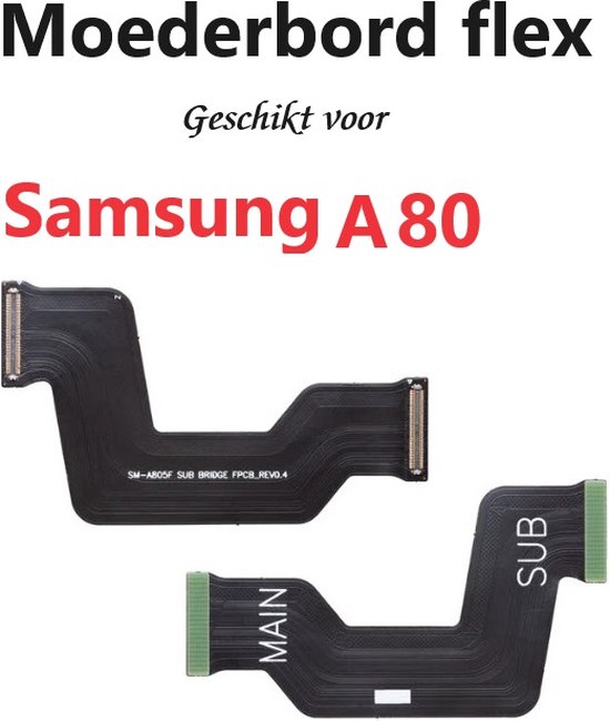 Samsung Galaxy A80 Moederbord Connector Flex Kabel | bol