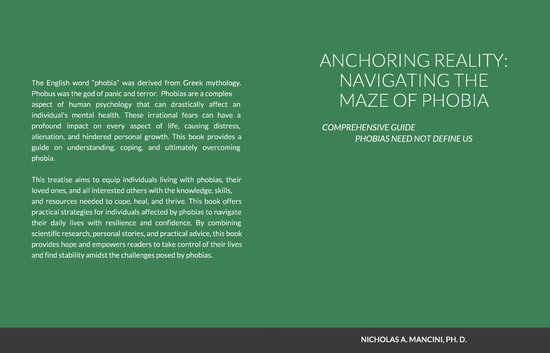 ANCHORING REALITY: NAVIGATING THE MAZE OF PHOBIA (ebook), NICHOLAS ...