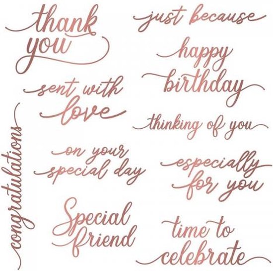 Sara Signature - Floral Elegance - Foil Transfers 20x20 cm | bol