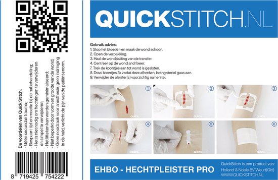 QUICKSTITCH™ Superset | Nu met gratis EHBO kit | bol