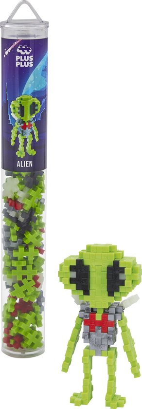 Plus-Plus Tube alien 100 delige bouwset - 4246 - Bouwspeelgoed - Constructiespeelgoed... | bol