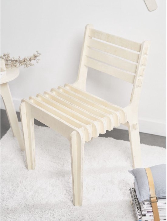 Japandi Stoel - Beige | bol