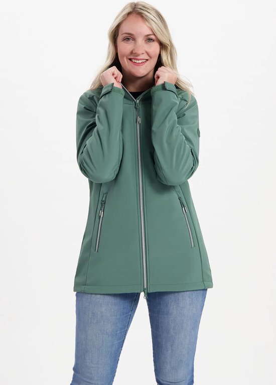 Kjelvik Half lange softshell jas Rachel Dames - Maat 48 | bol