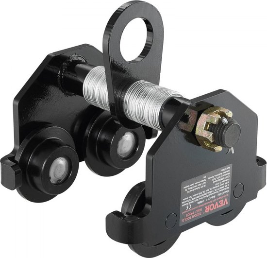 loopkat 1 ton draagvermogen binnenkraan 63,5-177,8 mm verstelbare ...