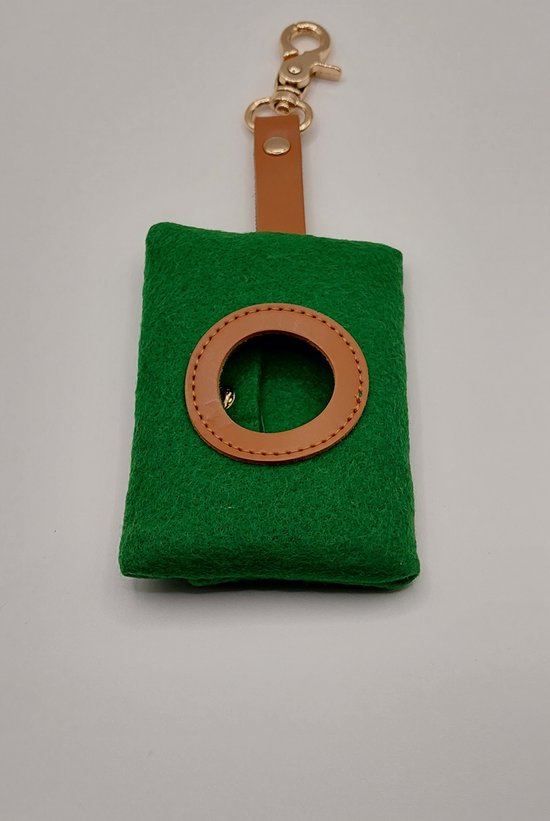 Poepzakjeshouder - Groen - vilt | bol