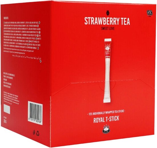 Royal T-stick Aardbei (125 st.) | bol