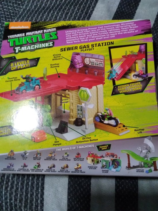 Teenage Mutant Ninja Turtles - T Machines Playset Assortment /Toys | bol