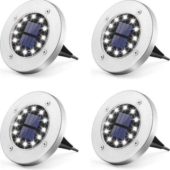 Solar Tuinverlichting Grondspots - Solar Tuinverlichting Zonne Energie ...