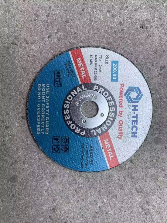 Slijpschijf-doorslijpschijf 75x1,0 | bol