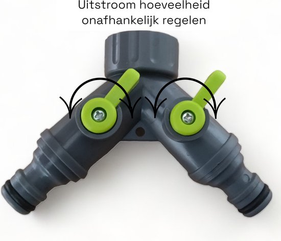 Rehau - Waterverdeler - Ø 26,5 mm = 3/4'' - Past op Gardena – Tuinslang – Tuinsproeier... | bol