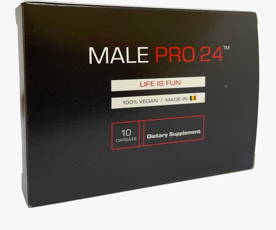 Male Pro 24 Erectiepillen - 50 capsules - meer libido - langdurige erectie - tot 72h... | bol