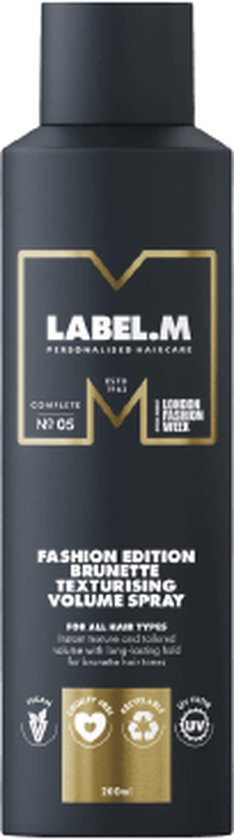 Label.M Fashion Edition Brunette Texturising Volume Spray | bol