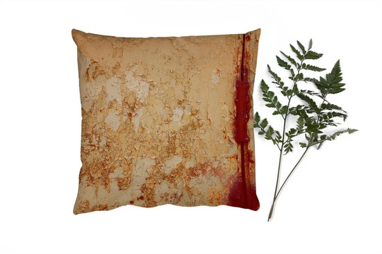 Sierkussens - Kussentjes Woonkamer - 60x60 cm - Industrieel - Roest ...