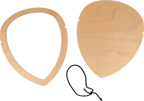 Artemio 20 cm macramé houten blad sjabloon | bol