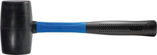 SW-Stahl 50705L rubberhamer 500 g met glasvezelsteel I lichte rubberen ...