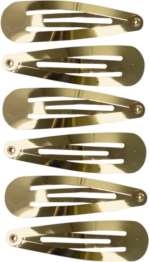 Haarsoires DIY haarspeld klikklak 4 cm – metalen klikklakspeldjes ...