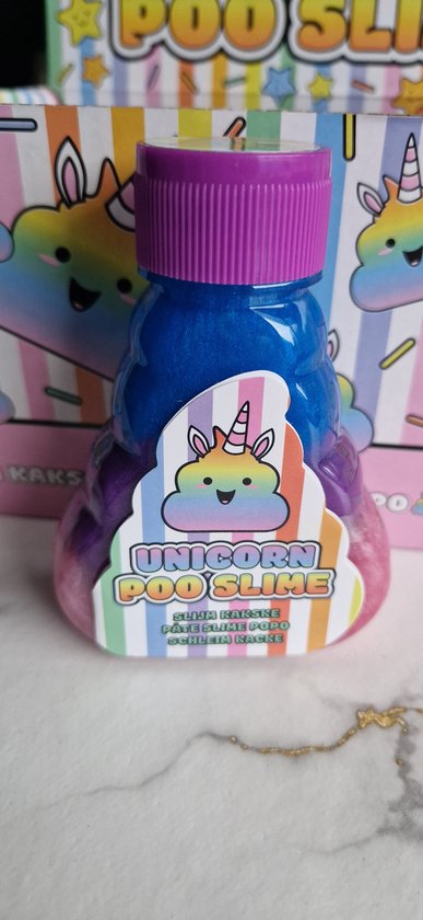 2x - Eenhoorn slijm - Unicorn slime - eenhoorn putty - Unicorn putty ...