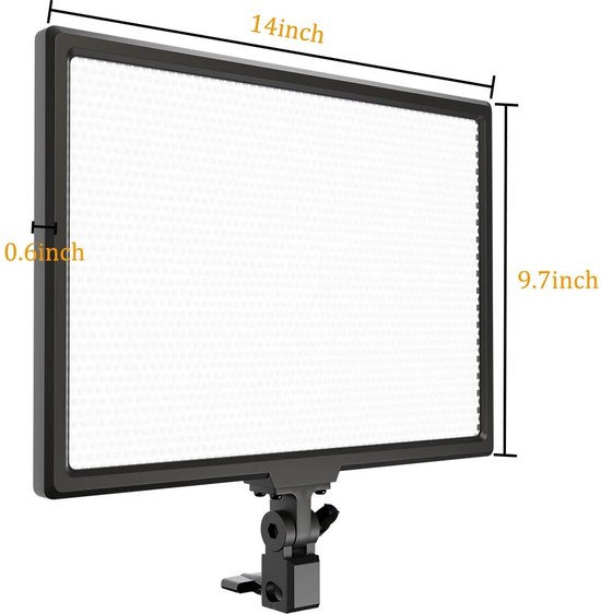 24X35CM 45W Fotografie Led Panel Video Light Selfie Dimbare Verlichting ...