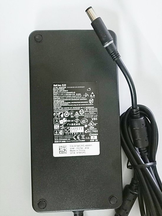 Dell 240 Watt oplader voor Alienware X51 R2, Latitude E6540, E7240 ...