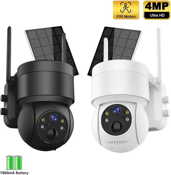 iCSee IP Smart Beveilingscamera -4mp Videobewaking- Buitencamera Met Zonnepaneel -... | bol
