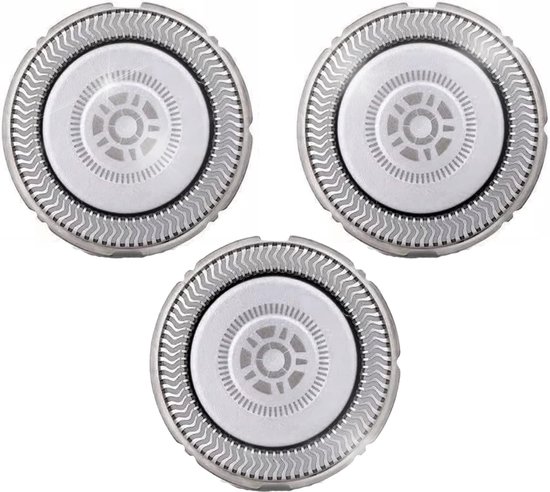 3 Scheerkoppen geschikt voor Philips SH71/50 S7000 – Scheerkoppen set ...
