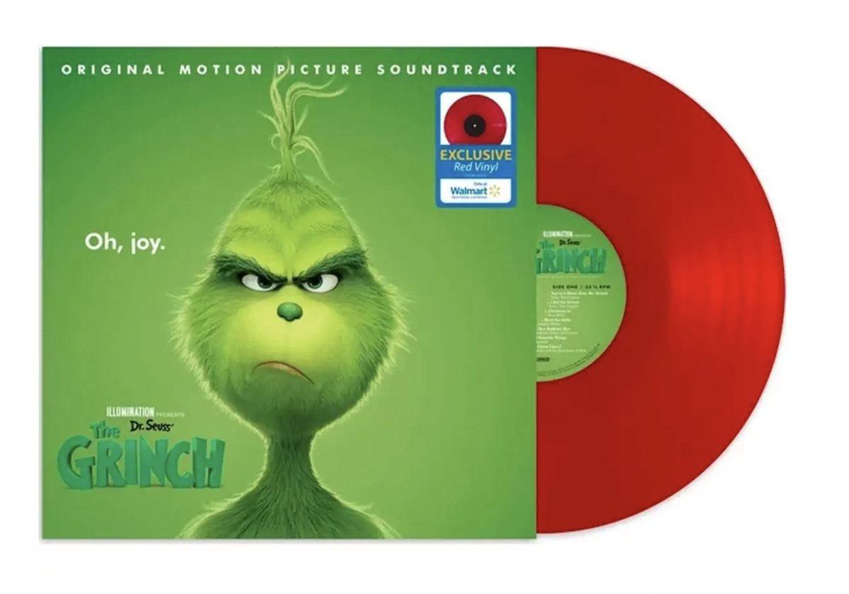 Soundtrack - Dr. Seuss' The Grinch (Gekleurd Vinyl) (Walmart Exclusief ...