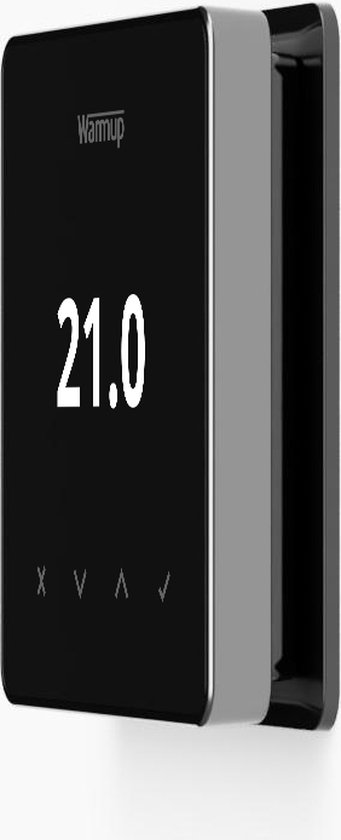 WARMUP Element WiFi thermostaat | Elektrische vloerverwarming | Kleur: Zwart | bol
