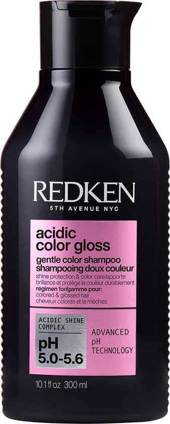 Redken Acidic Color Gloss Shampoo - Gekleurd Haar - Kleurbehoud & Glans ...