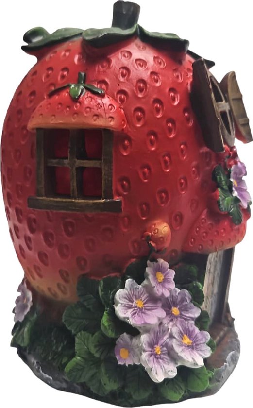 Super schattig kabouter sprookje huisje met solar zonne verlichting | bol