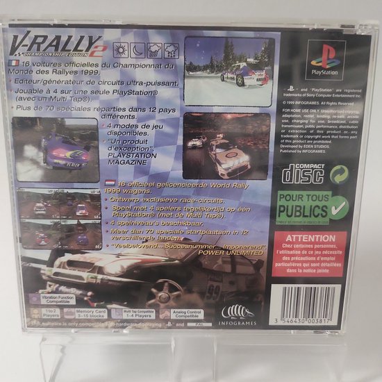 V-Rally 2 Championship Edition PS1 | Games | bol