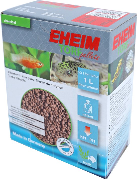 Eheim Torf pellets met perlonzak 2511051, 1 liter | bol