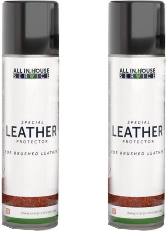 All-In House Brushed Leather Protector Spray - 2 x 250ml | bol