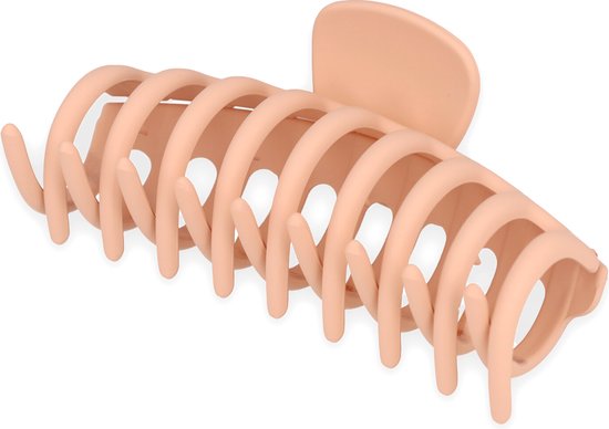 Lajetti - 6 stuks Haarklemmen Rond Basic Set Groot - Haarclip Dames Bananenklem | bol