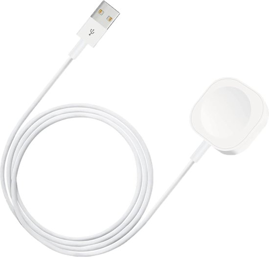 5W Power Adapter met 2 Meter Lange USB naar Draadloze Oplader - Geschikt voor Apple... | bol