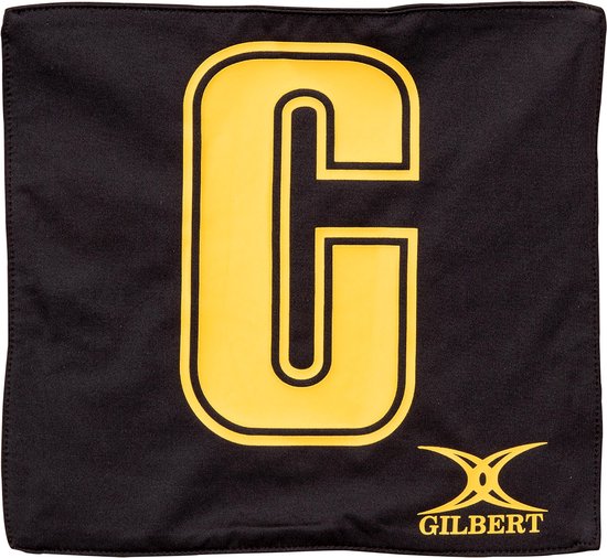 Gilbert Netball Patch Pro Bibs - One Size - Zwart / Goud | bol
