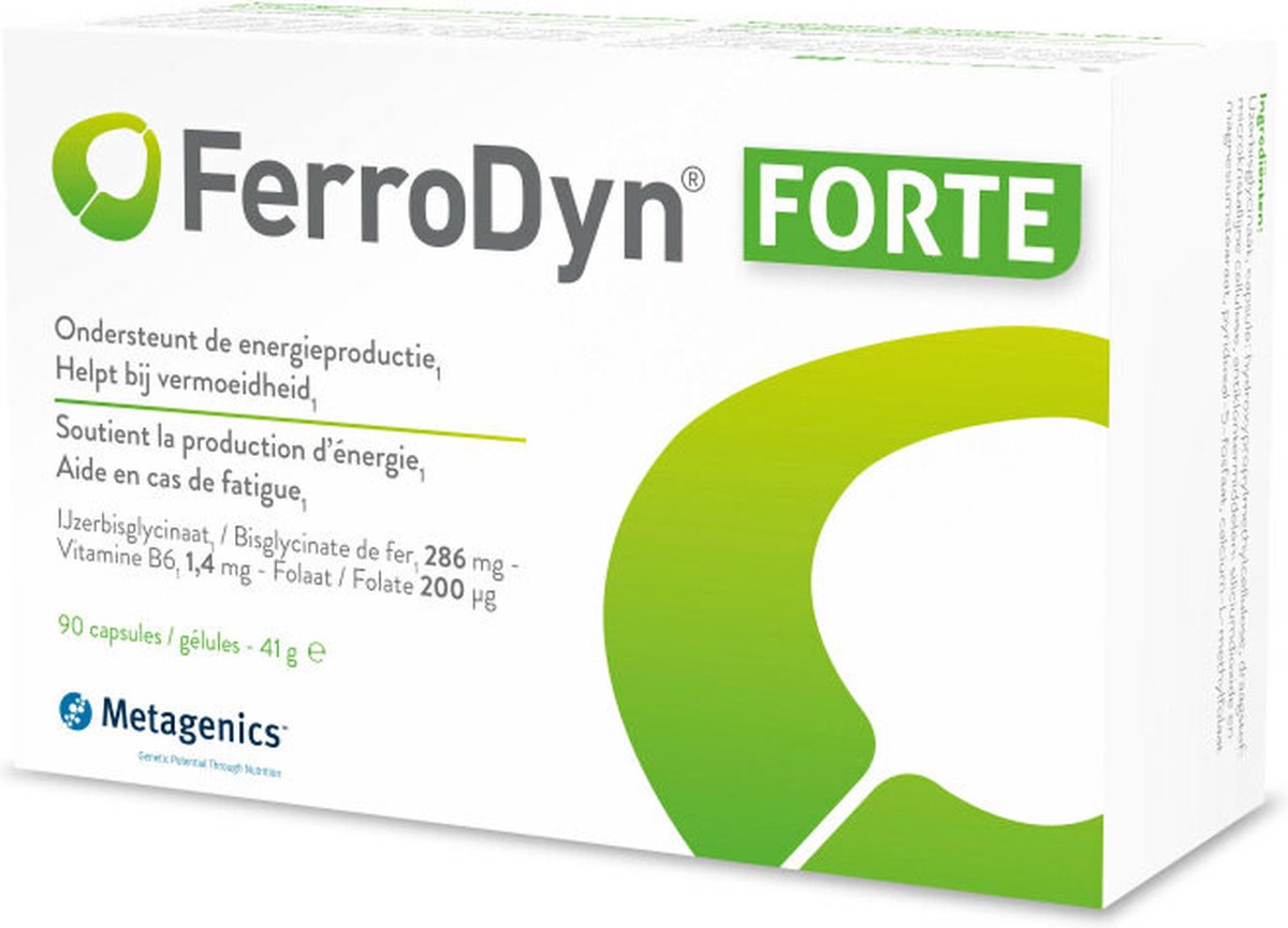 Metagenics Ferrodyn Forte 90 capsules | bol