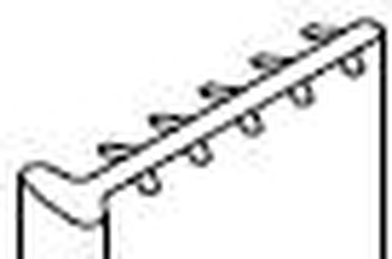 Guo Free soft plafondstrip 195,1 cm (ev11), transparant | bol