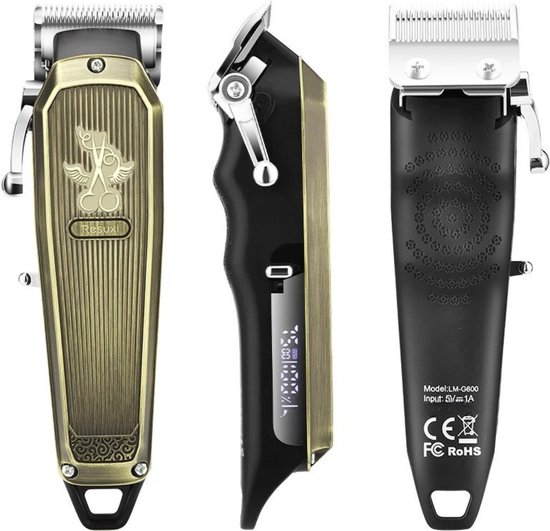 Resuxi Professionele Tondeuse met 12 Opzetstukken - Tondeuse Mannen ...