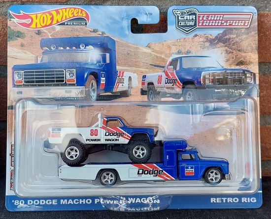 Team Transport '80 Dodge Macho Power Wagon & Retro Rig | bol