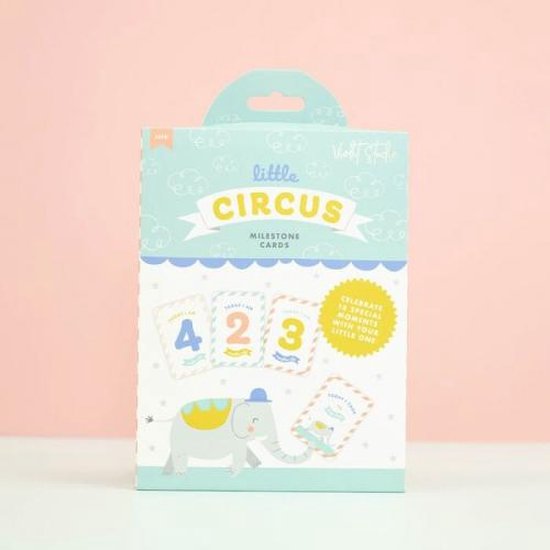 Violet Studio - Little Circus - Baby Milestone Cards | bol