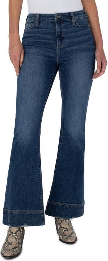 LIVERPOOL JEANS COMPANY Hannah High Rise Flare With Wide Hem Chatfield ...