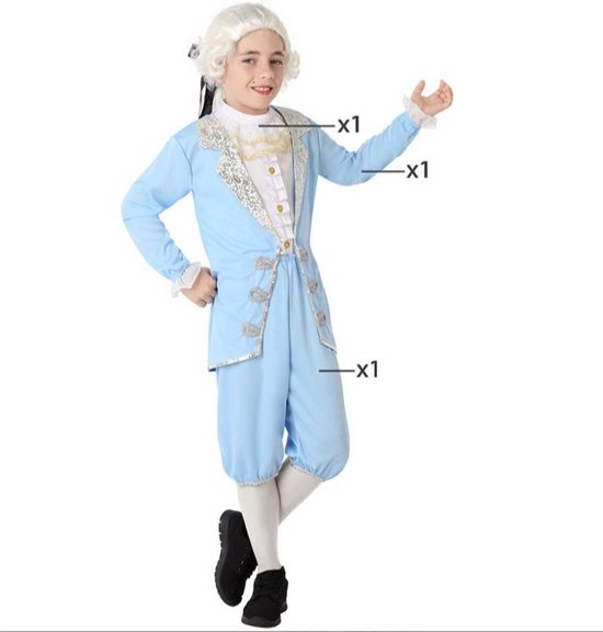 Kinderkostuum Hoveling Blauw Celeste - 5-6 Jaar | bol